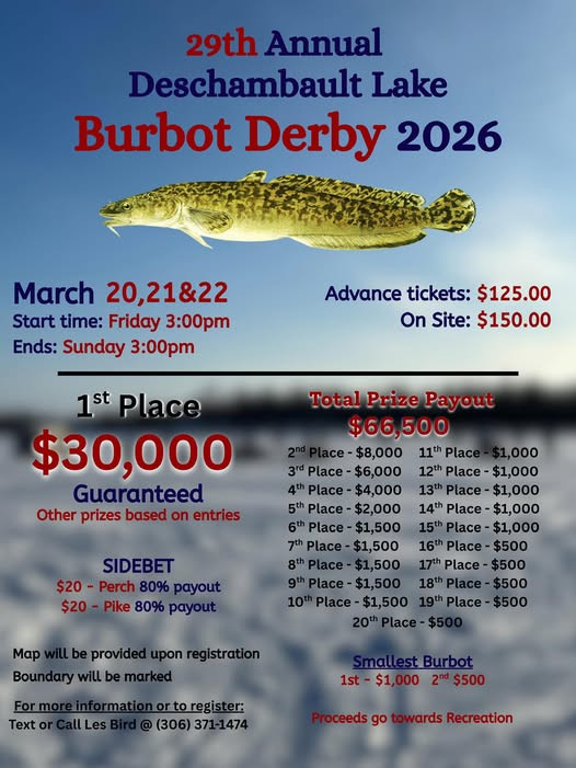 Fishing Events and Important Dates Calendar - SaskLakes